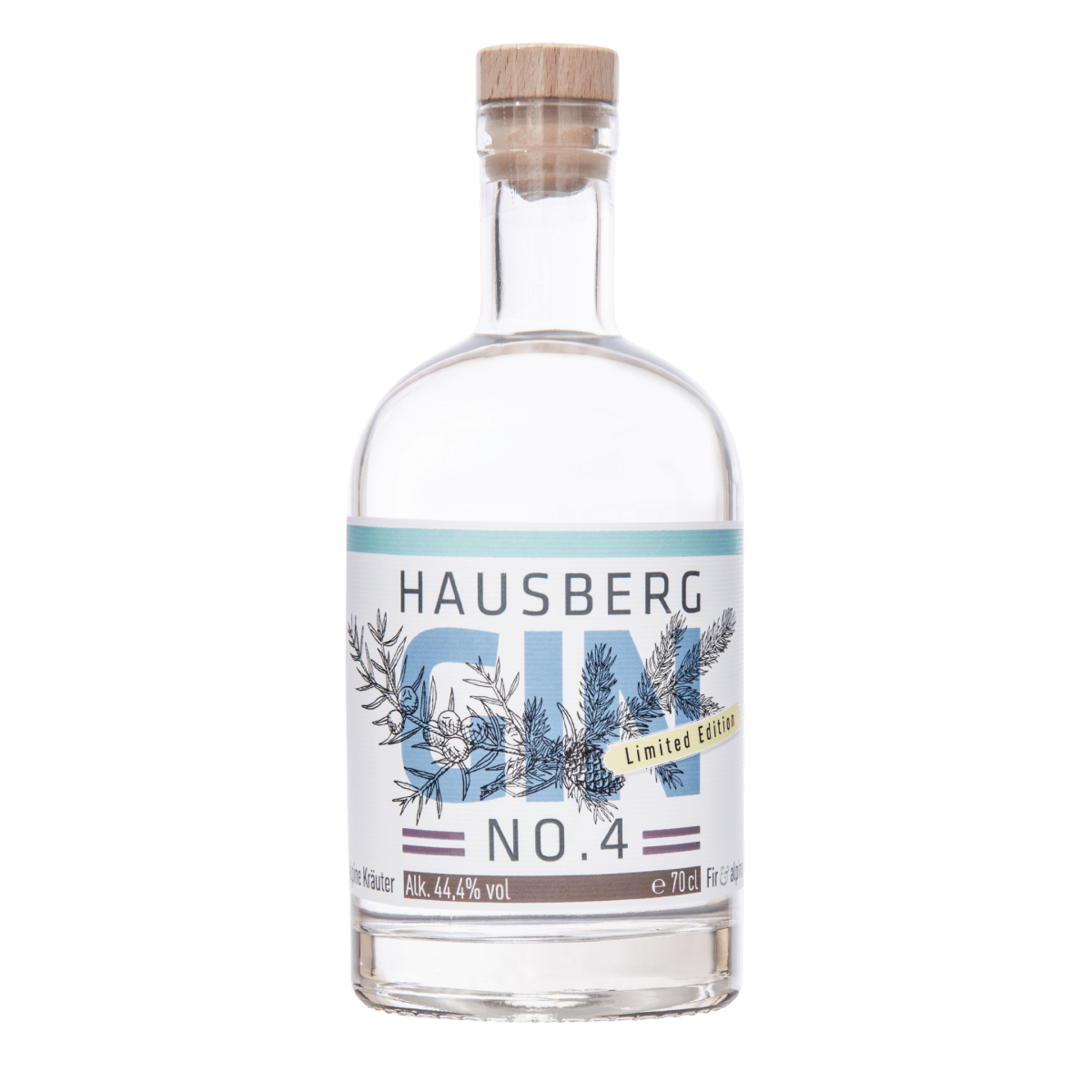 Hausberg Gin No 4 700 ml 44,4 % Vol., 47,90